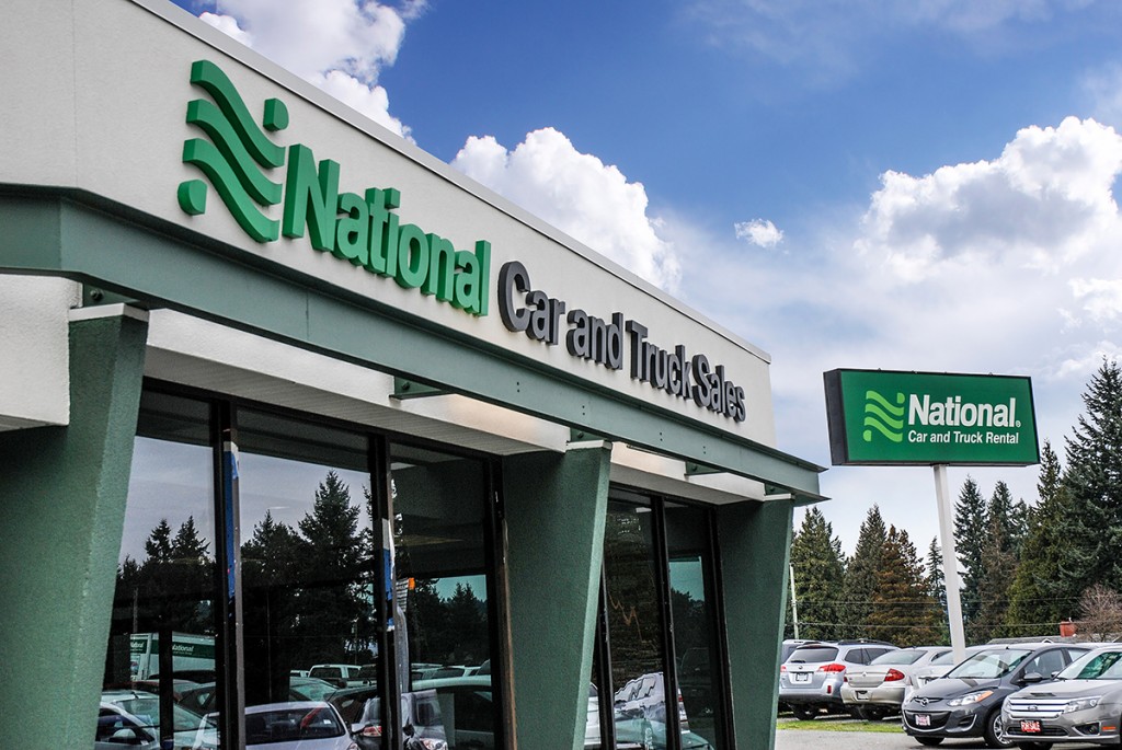 National Car Rental – Caya Signs Nanaimo
